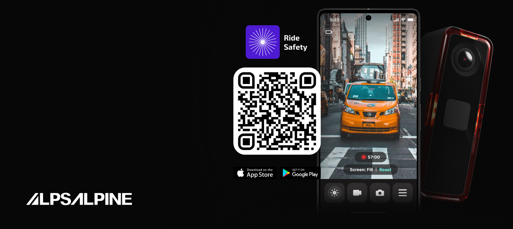 Ride Safety System RS 1000 AI DashCam – The Beam