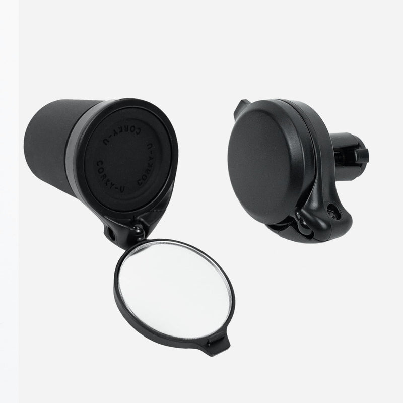 CORKY URBAN | Flat Bar Rearview Bike Mirror – The Beam